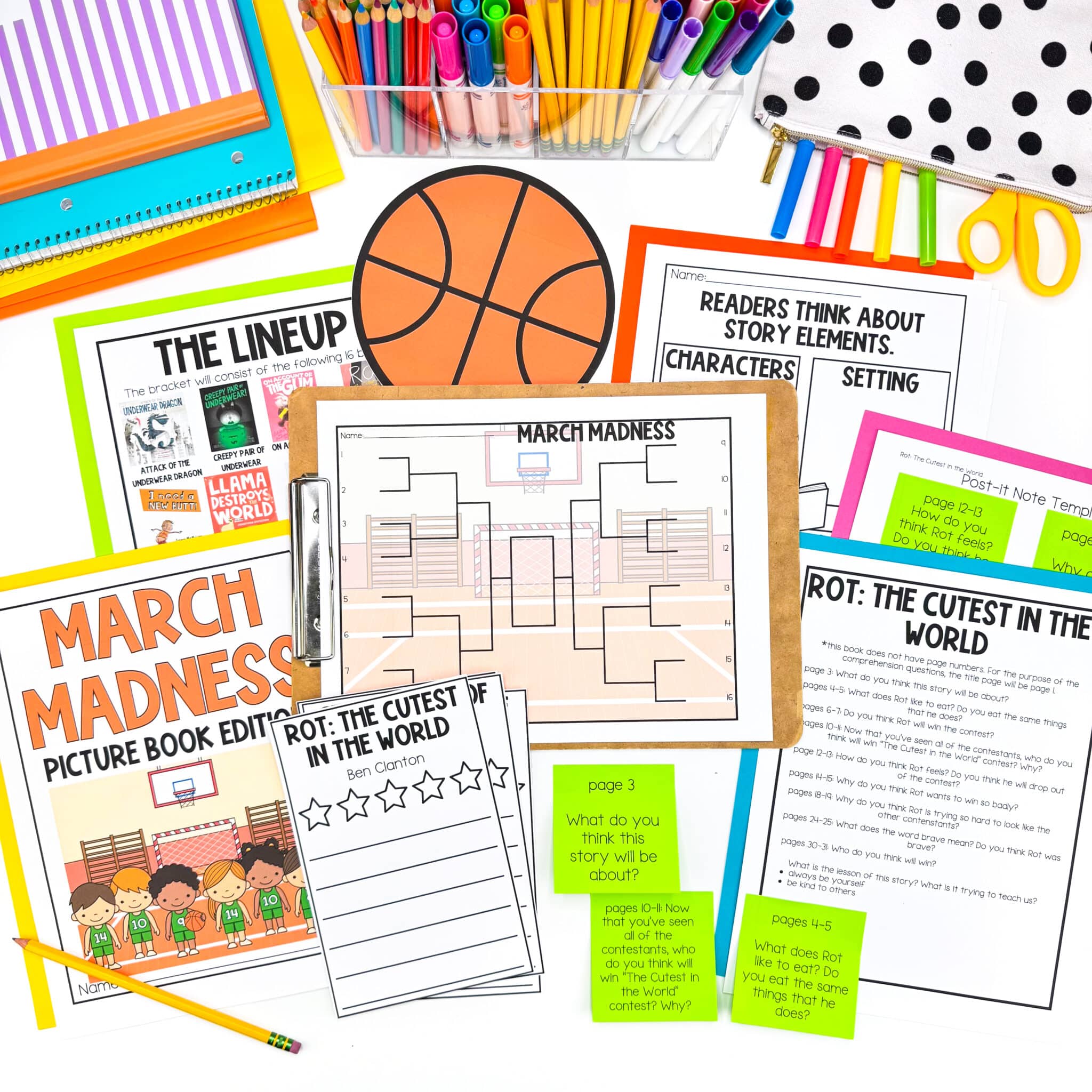 March Madness Meets Picture Books: The Ultimate Classroom Tournament ...