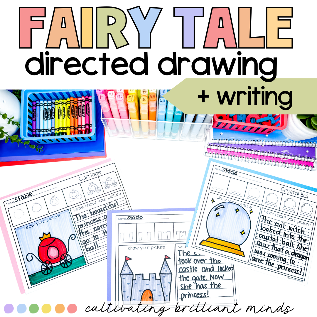 Fairy Tale Directed Drawing Fairy Tale Writing Fairy Tale Activities ...