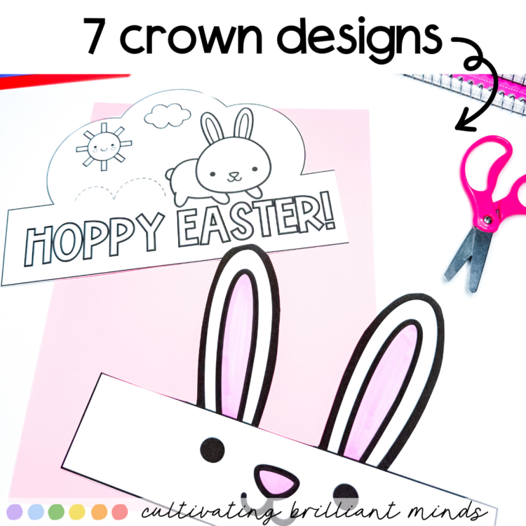 Easter Crown Craft Easter Activities Easter Crafts Easter Coloring ...