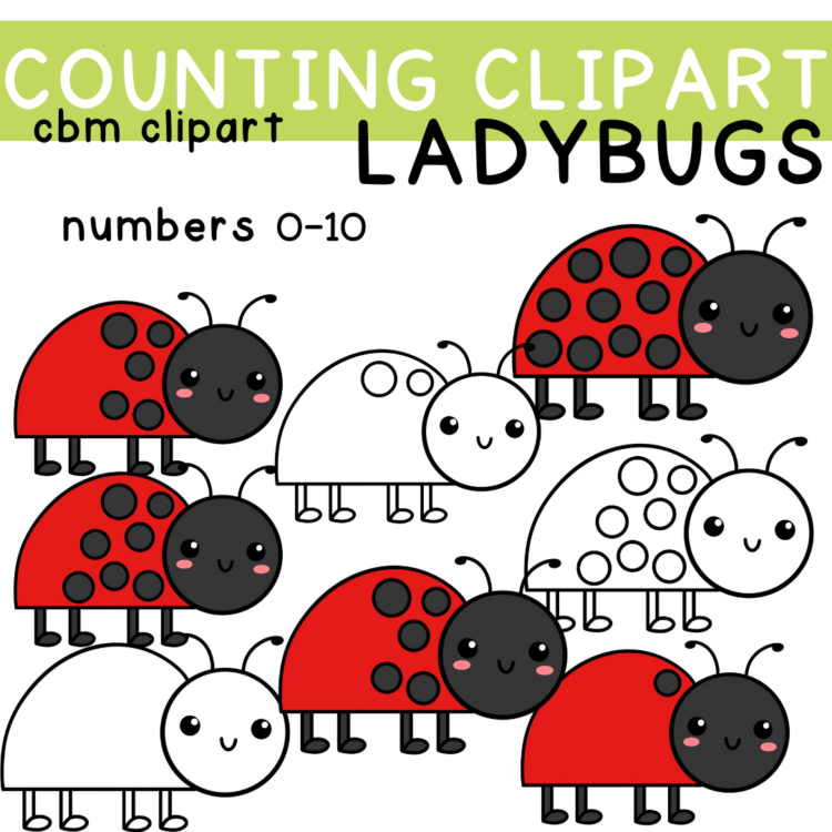 Ladybug Counting Clipart Spring Counting Clipart Spring Clip Art ...