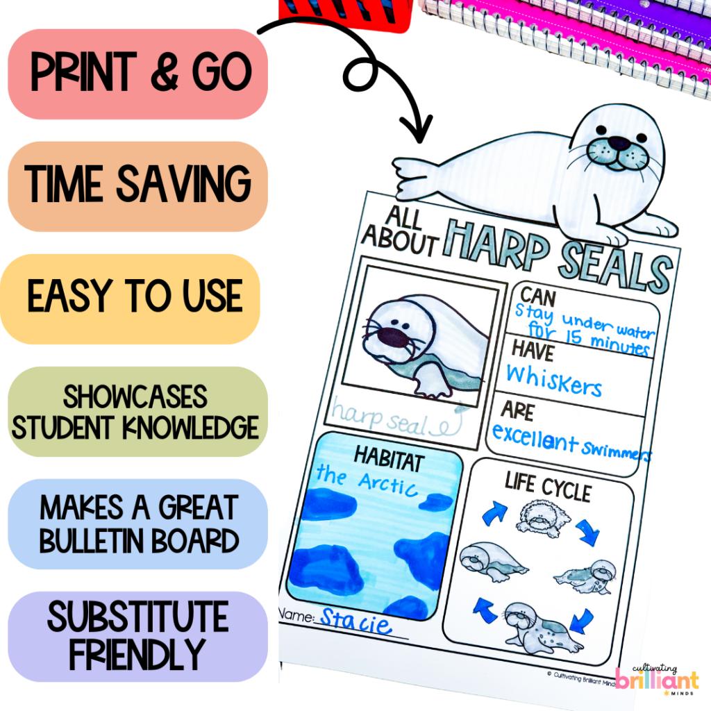 Arctic and Antarctic Animal Research Report Project Template Writing ...