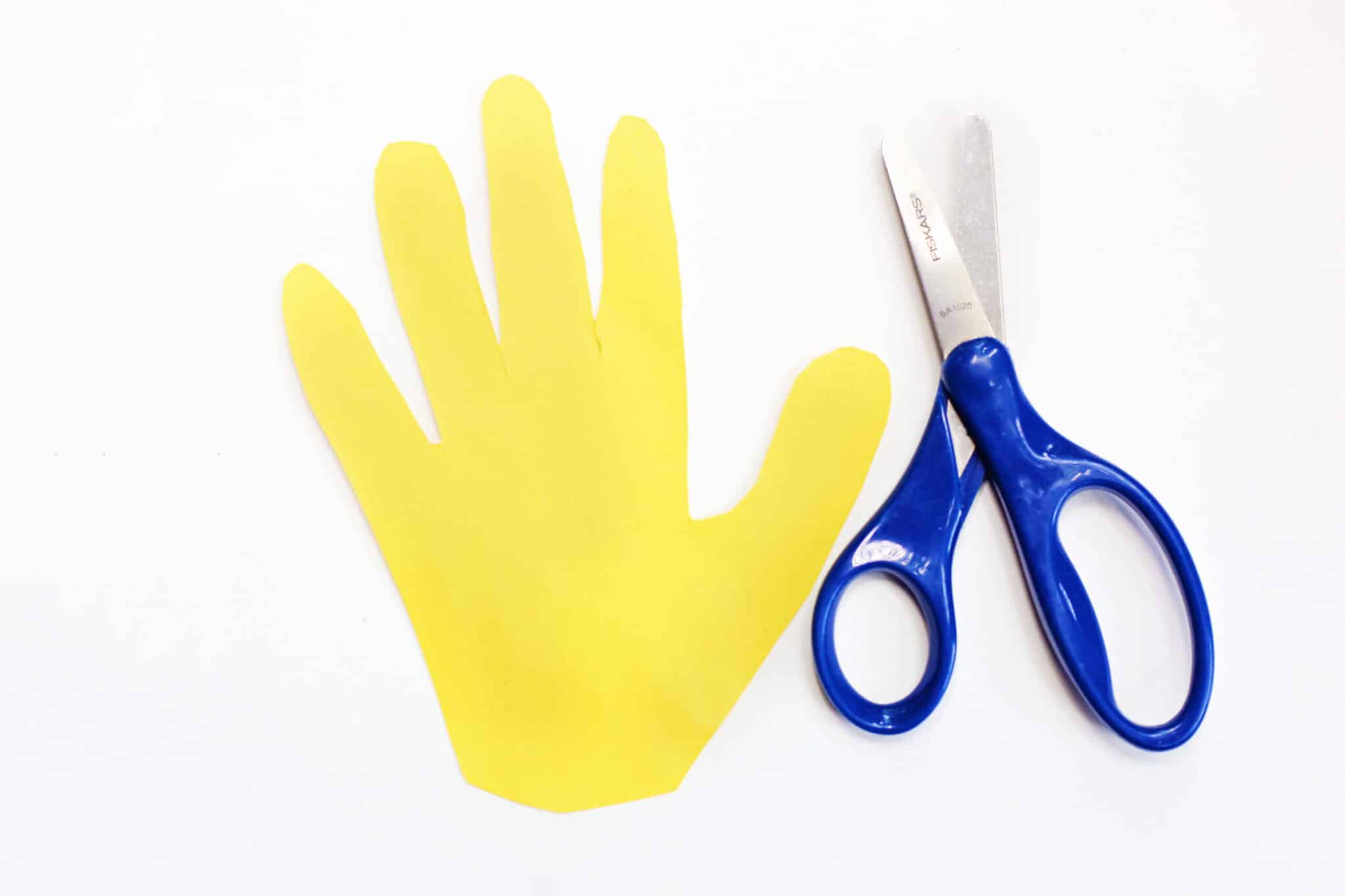 Glow-in-the-Dark Shooting Star Handprint Craft - Cultivating Brilliant ...