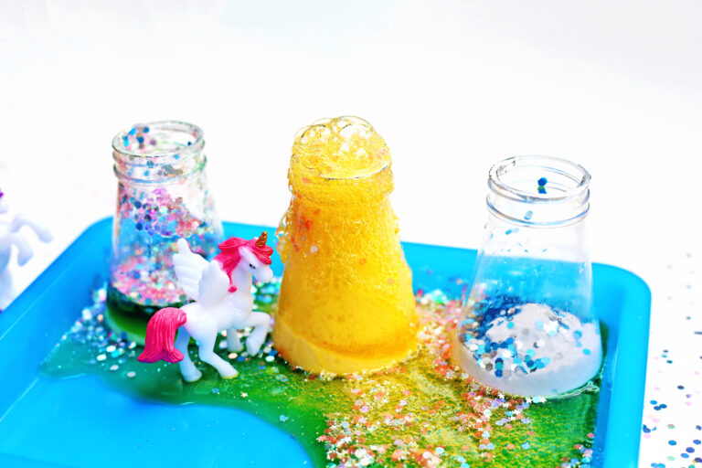 Fizzy Unicorn Potion Activity: A Sparkly Science Experiment for Kids ...