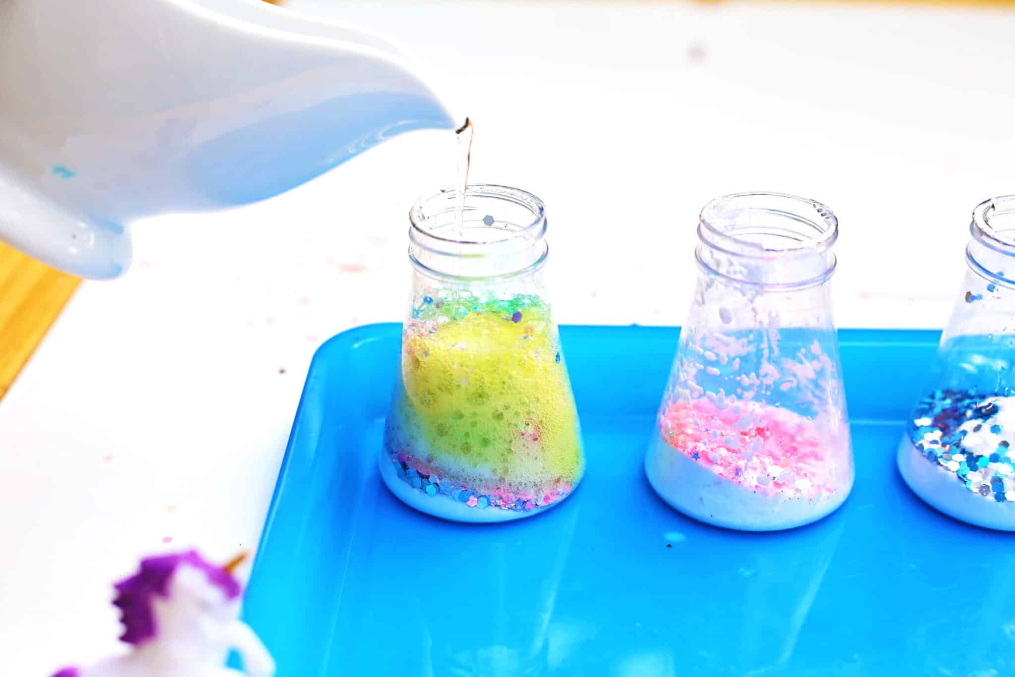 Fizzy Unicorn Potion Activity: A Sparkly Science Experiment for Kids ...