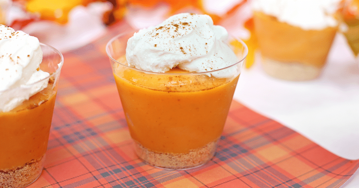 No-Bake Pumpkin Pie in a Cup Recipe: A Fun Fall Treat for Kids ...
