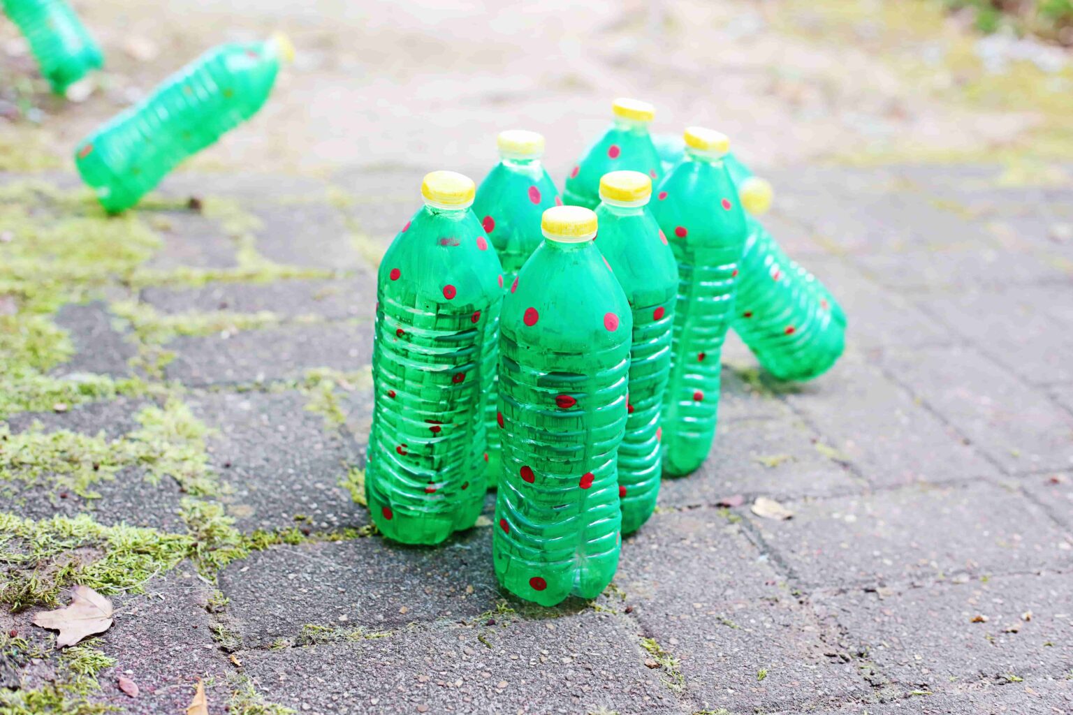 Christmas Tree Bowling: A Christmas Activity for Kids - Cultivating ...