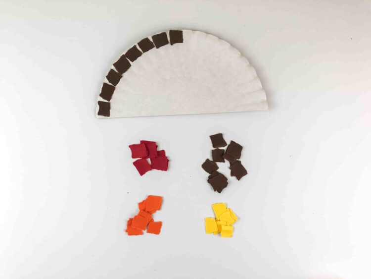 Torn Paper Turkey: A Colorful Thanksgiving Craft for Kids - Cultivating ...
