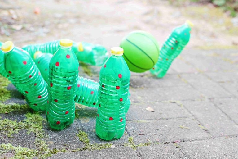 Christmas Tree Bowling: A Christmas Activity for Kids - Cultivating ...