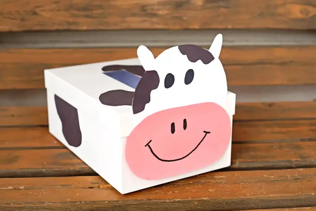 DIY Cow Valentine Box Craft for a Valentine Classroom Exchange ...