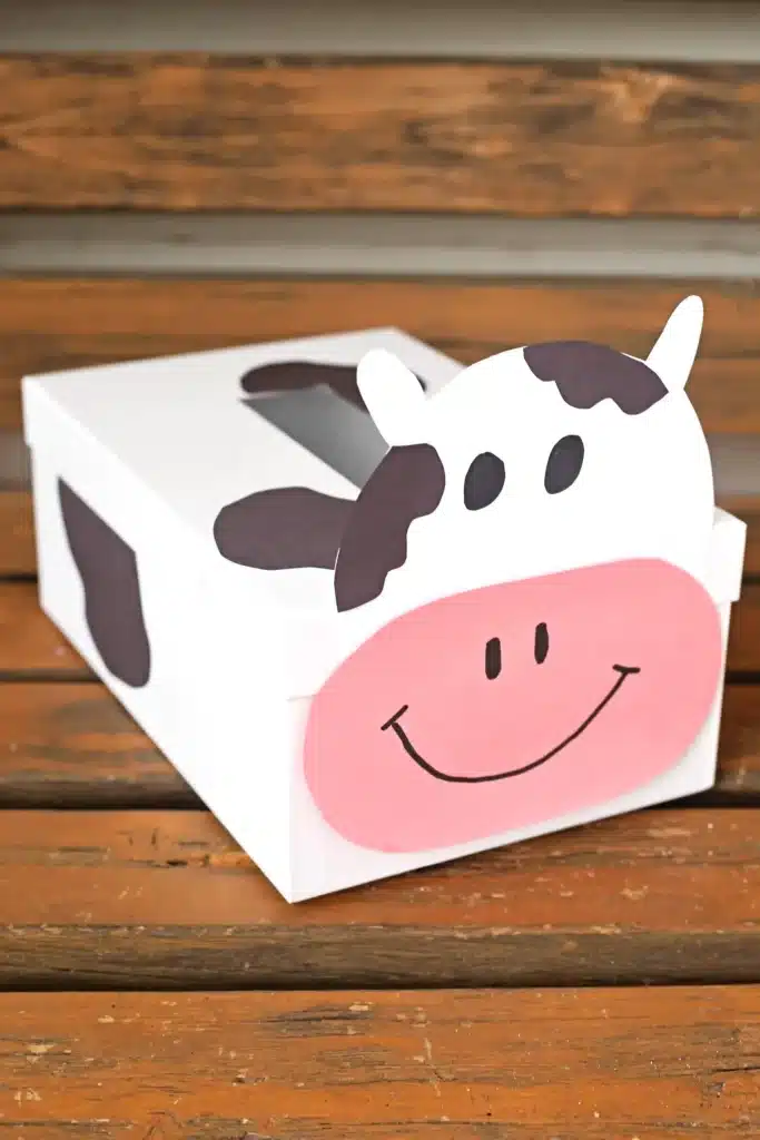 DIY Cow Valentine Box Craft for a Valentine Classroom Exchange ...