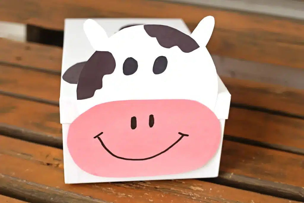 DIY Cow Valentine Box Craft for a Valentine Classroom Exchange ...