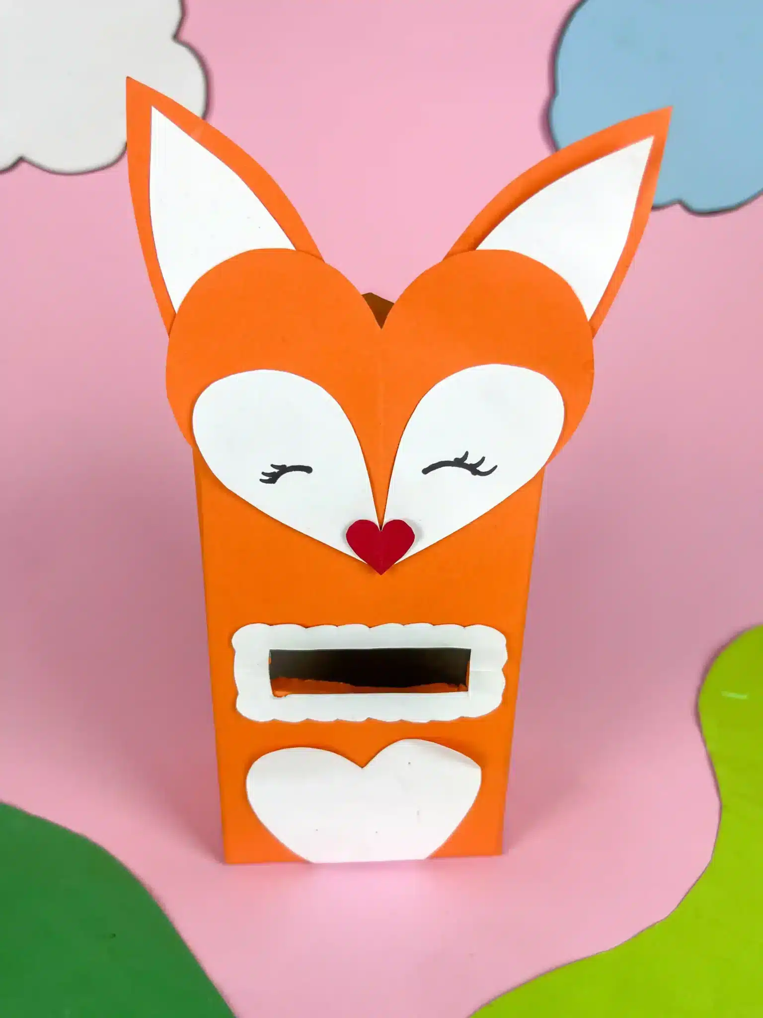 Easy Fox Valentine Box: A Valentine’s Day Craft For Kids - Cultivating ...