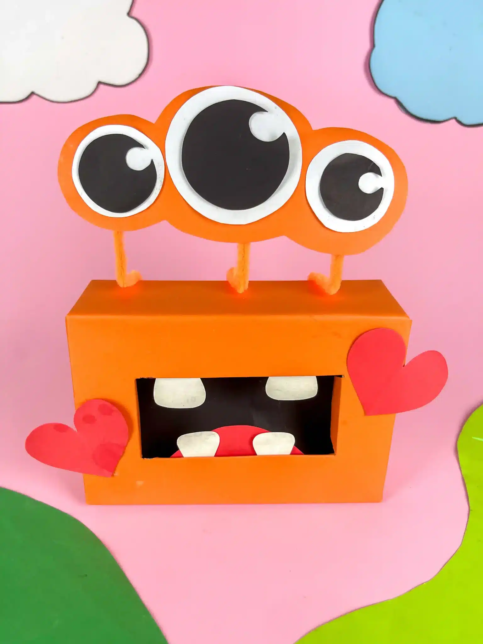 The BEST DIY Valentine’s Day Craft: monster valentine box - Cultivating ...