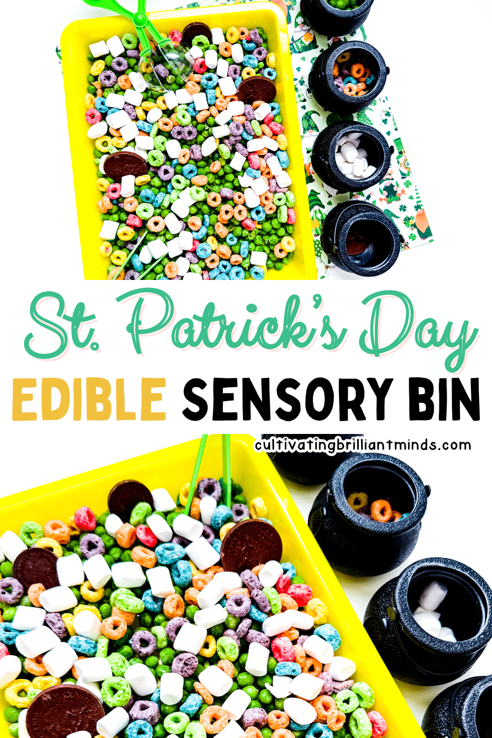 Edible St. Patrick’s Day Sensory Bin: A Hands-On Sensory Exploration ...