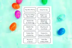 Easter Egg Hunt Movement Game - Cultivating Brilliant Minds