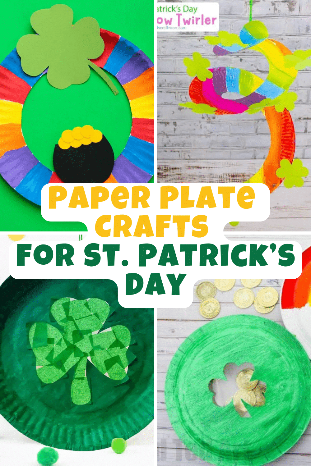 The Best Paper Plate Crafts for St. Patrick’s Day - Cultivating ...