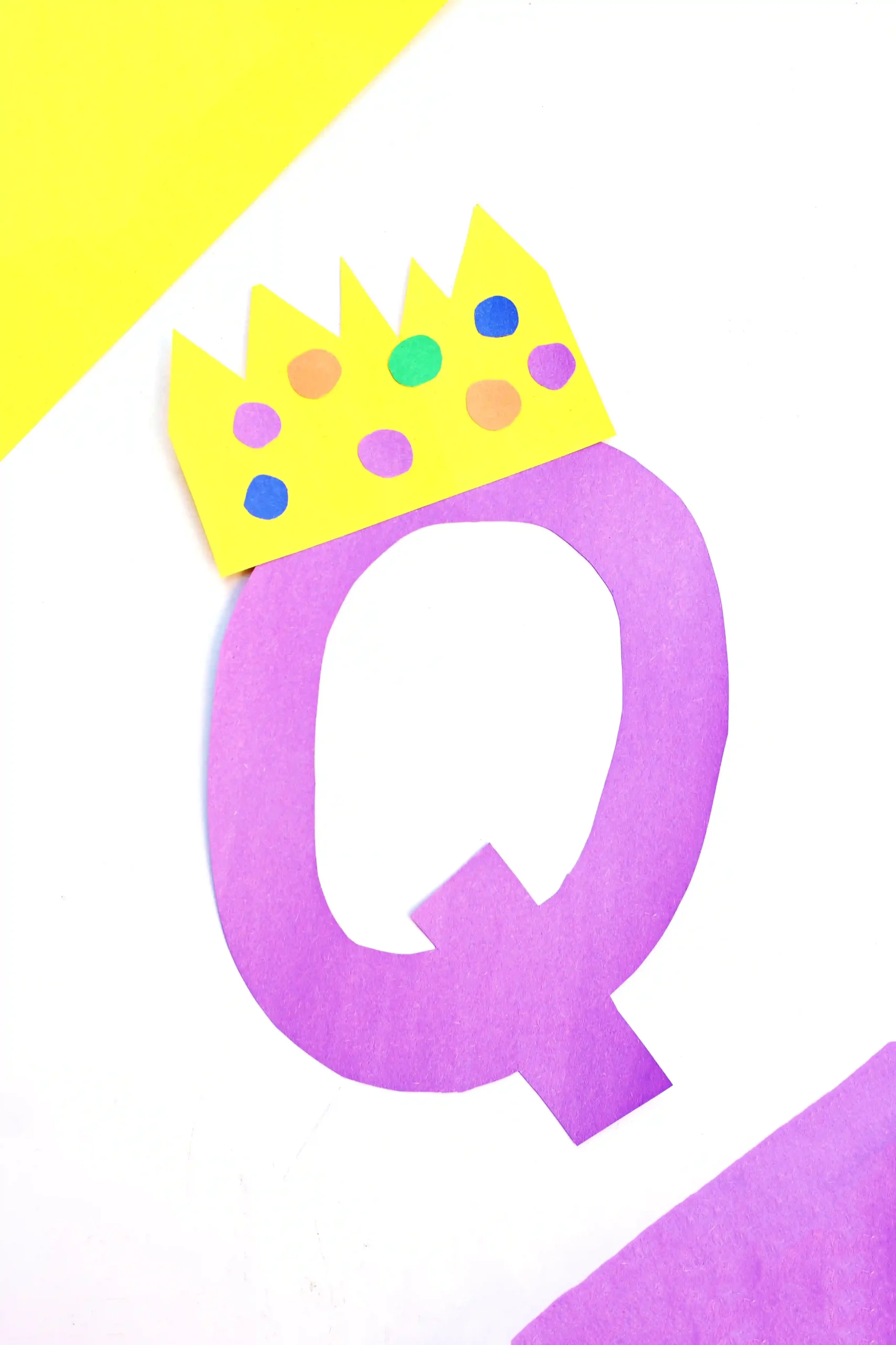 How To Make A Letter Q Craft for Preschoolers - Cultivating Brilliant Minds